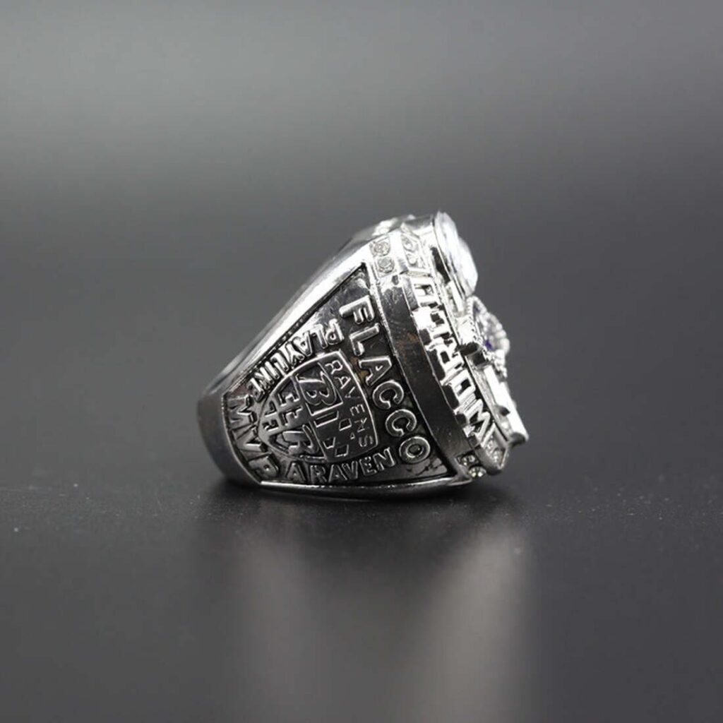 Baltimore Ravens 2012 & 2000 championship ring set - MVP Ring