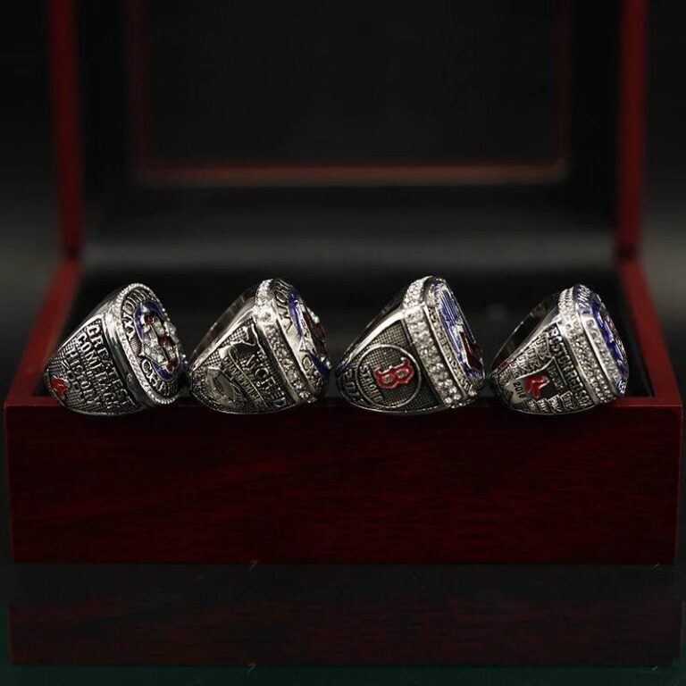 Boston Red Sox 2004, 2007, 2013 & 2018 World Series MLB championship ...