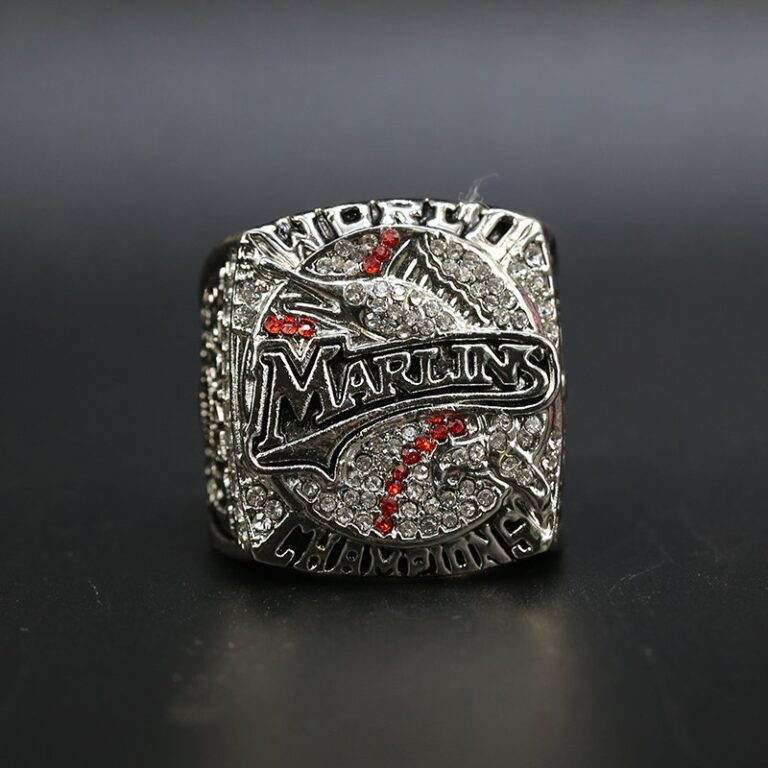 Miami Marlins 1997 Livan Hernandez MLB World Series championship ring ...