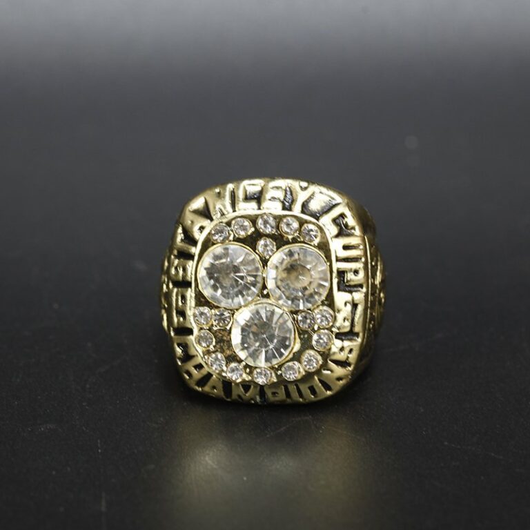 Edmonton Oilers 1987 Wayne Gretzky NHL Stanley Cup championship ring ...