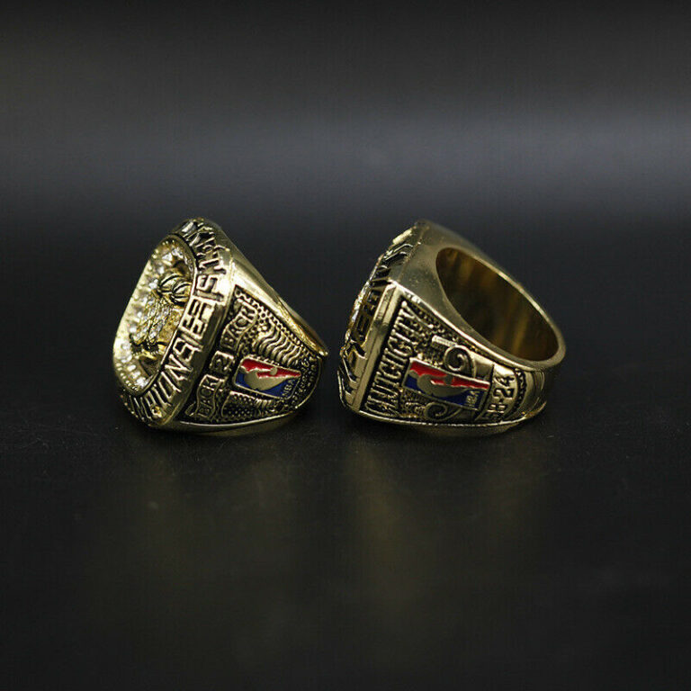 Houston Rockets 1994 & 1995 Hakeem Olajuwon NBA championship ring set ...