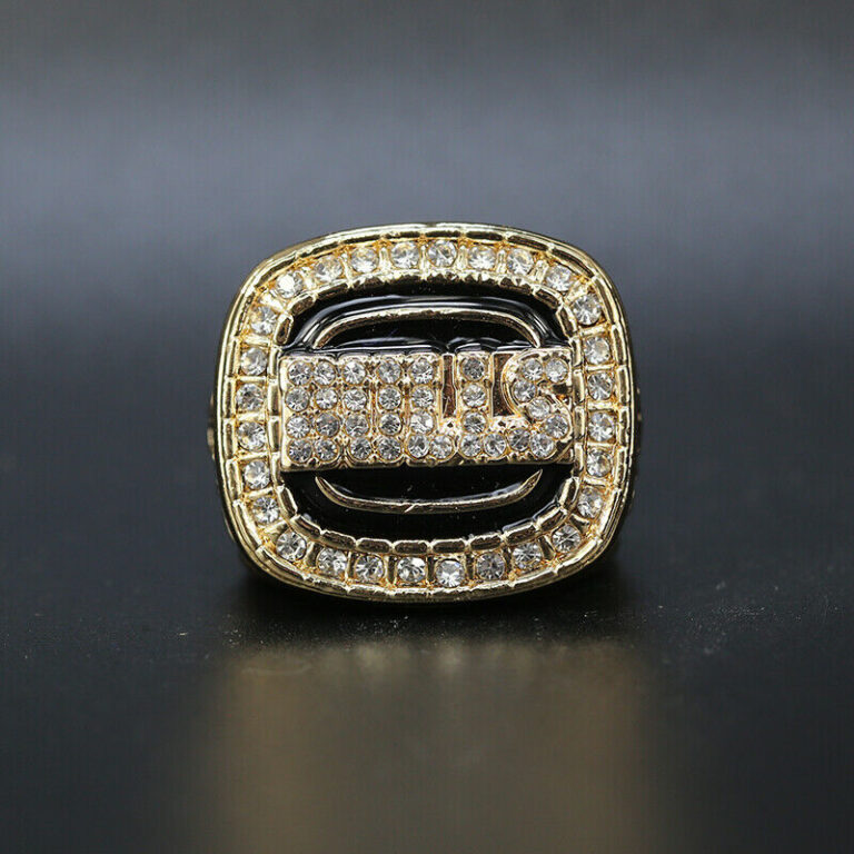 6 Kobe Bryant NBA Los Angeles Lakers championship rings set with Larry ...