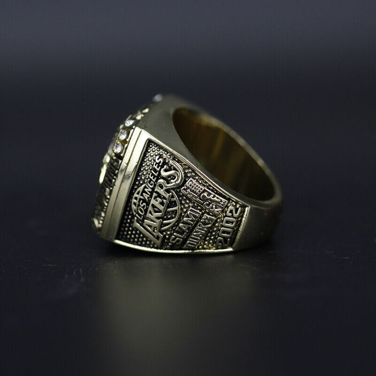 Los Angeles Lakers 2002 Kobe Bryant NBA championship ring replica - MVP ...
