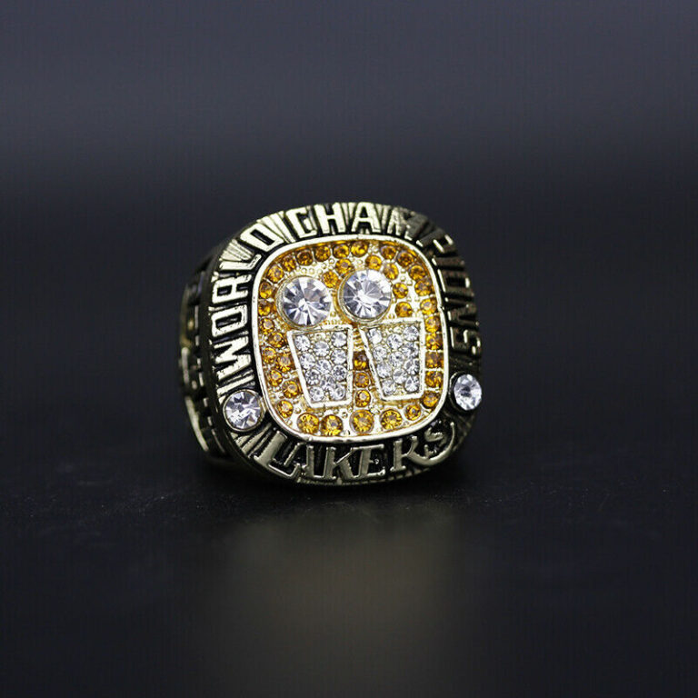 Los Angeles Lakers 2001 Kobe Bryant NBA championship ring replica - MVP ...