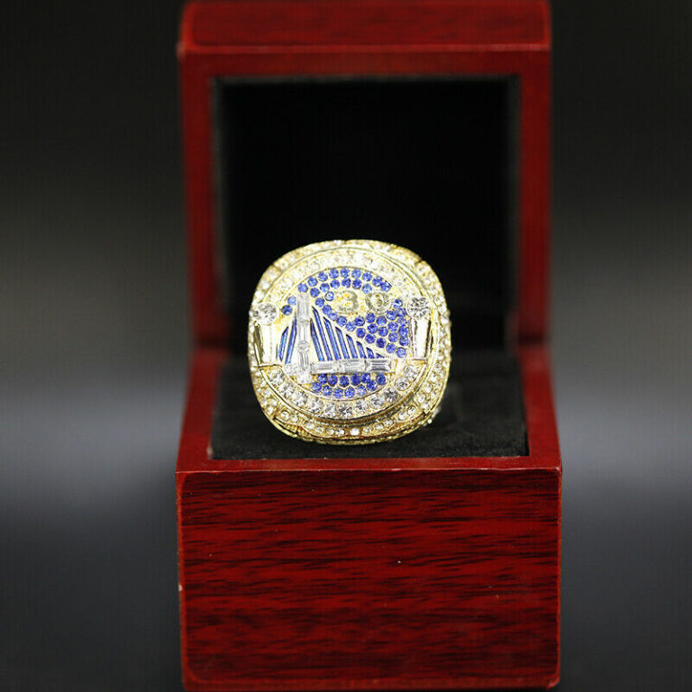 Golden State Warriors 2018 Stephen Curry NBA championship ring replica ...