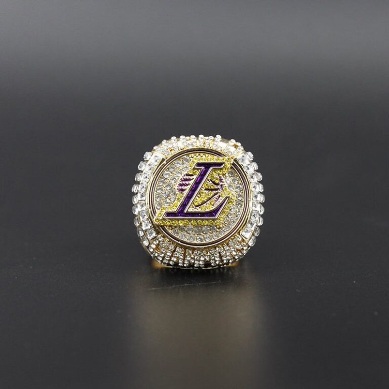 17 Los Angeles Lakers NBA championship ring set ultimate collection ...