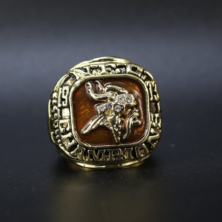 Minnesota Vikings 1973 Chuck Foreman championship ring - MVP Ring