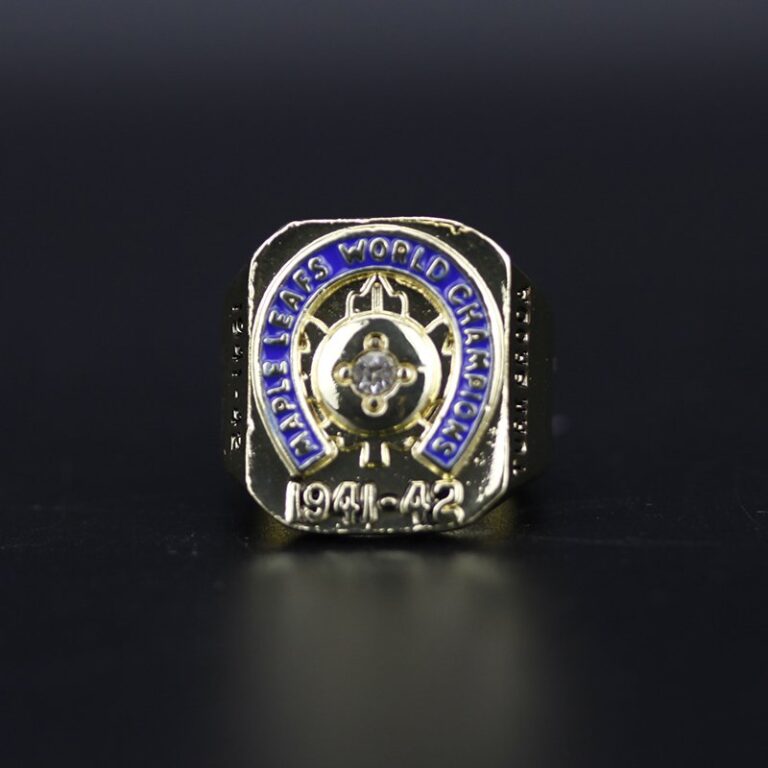 Toronto Maple Leafs 1942 Turk Broda NHL Stanley Cup championship ring ...