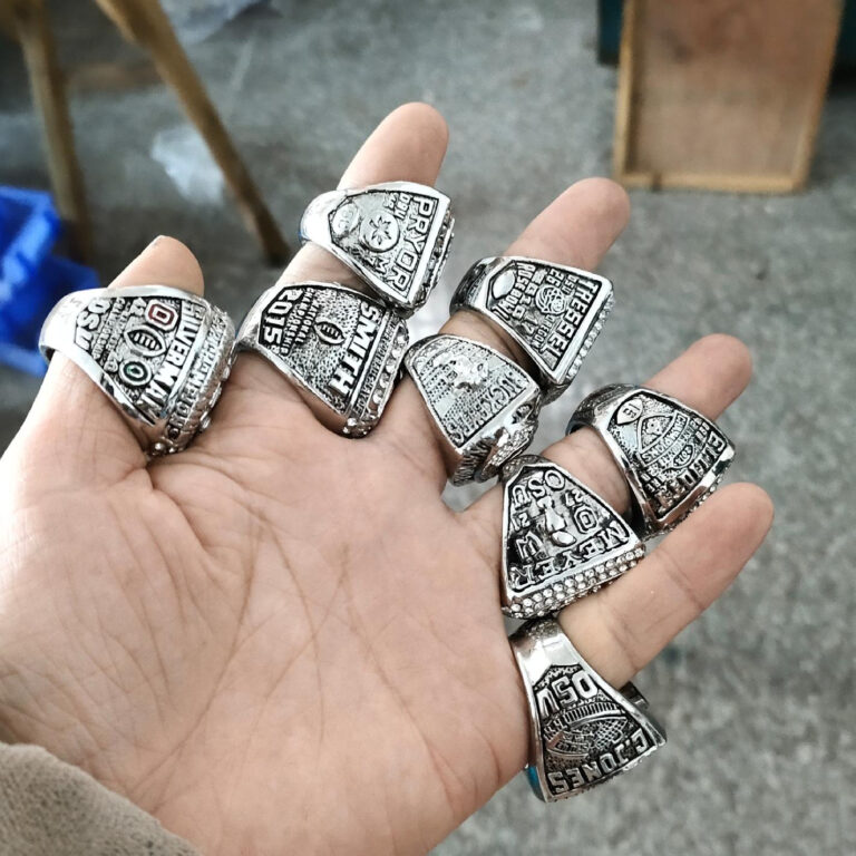 8 Ohio State Buckeyes NCAA championship rings collection - MVP Ring