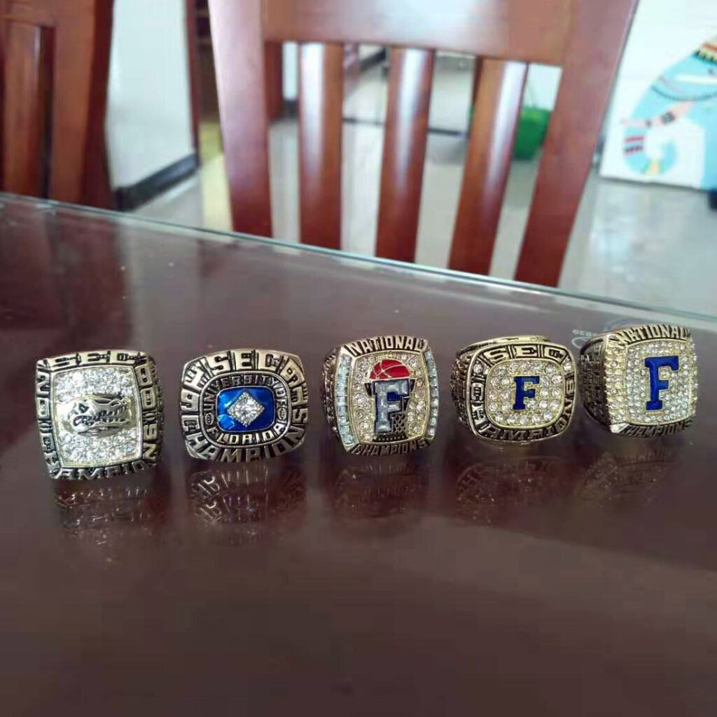 5 Florida Gators NCAA Championship championship rings collection - MVP Ring