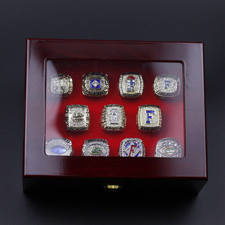 11 Florida Gators NCAA championship rings collection - MVP Ring