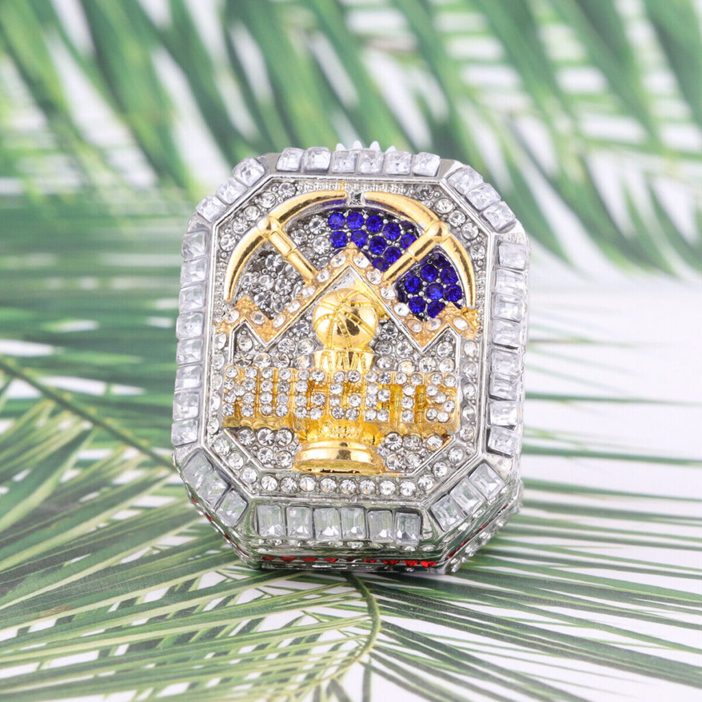 2023 Denver Nuggets – Nikola Jokic NBA championship replica ring - MVP Ring