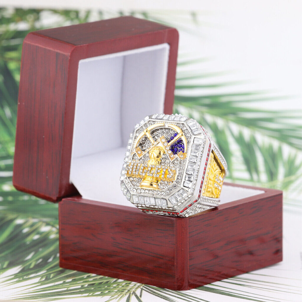2023 Denver Nuggets – Nikola Jokic NBA championship replica ring - MVP Ring