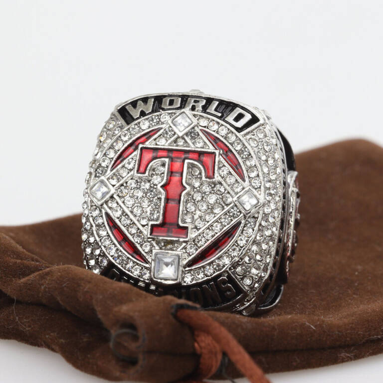 Texas Rangers 2023 MLB World Series Fan championship ring - MVP Ring