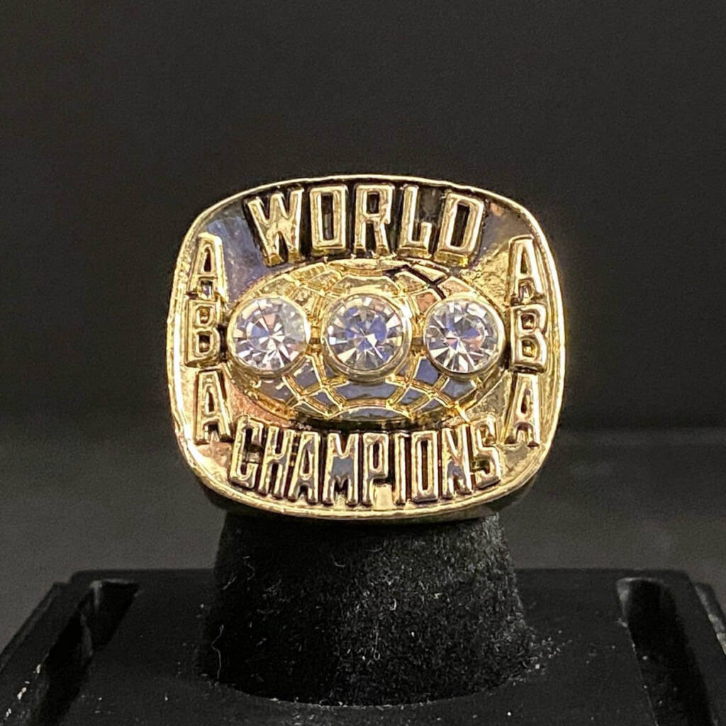 1973 Indiana Pacers ABA – NBA championship ring - MVP Ring