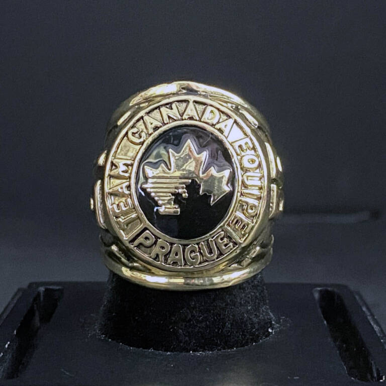 1985 Team Canada world championship ring - MVP Ring