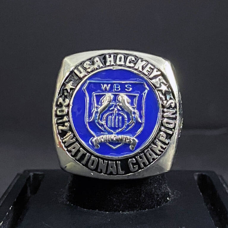 2012 USA Hockey National championship ring - MVP Ring