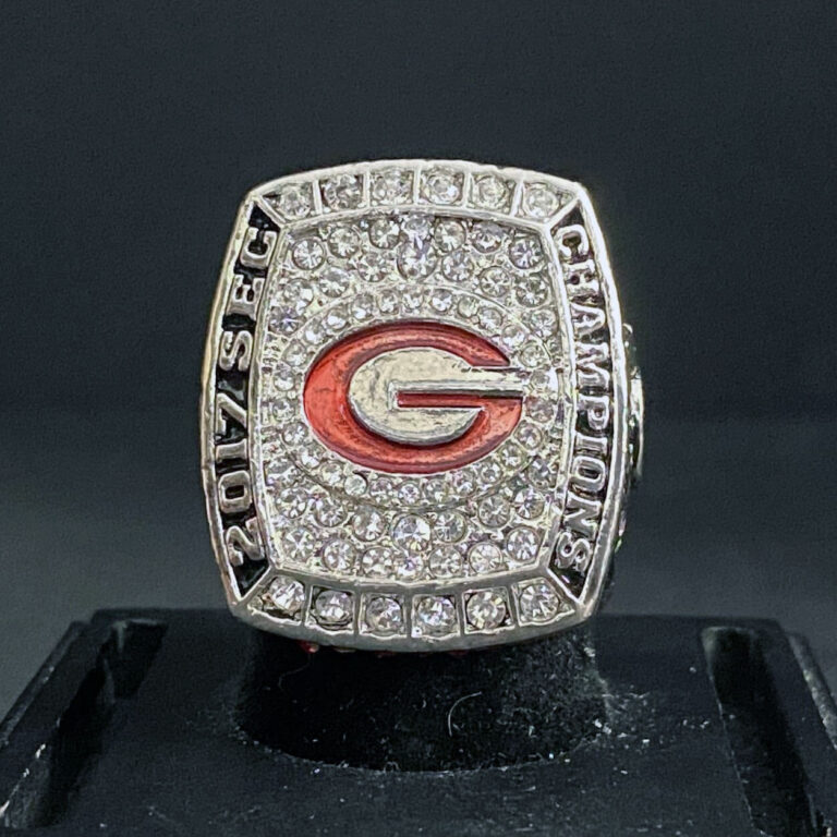 2017 Georgia Bulldogs NCAA SEC championship ring - MVP Ring