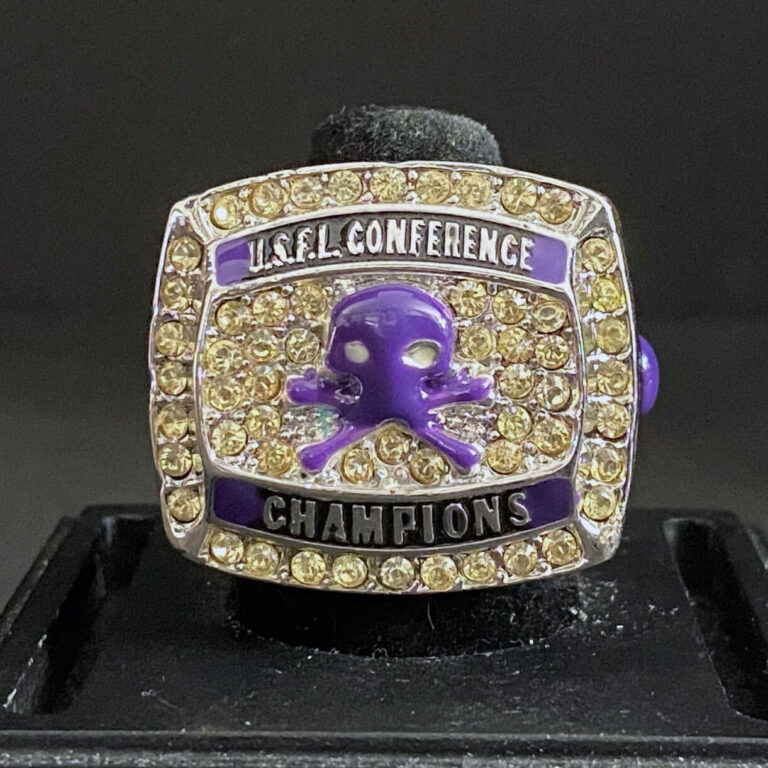 2012 Georgia Pirates USFL conference championship ring - MVP Ring