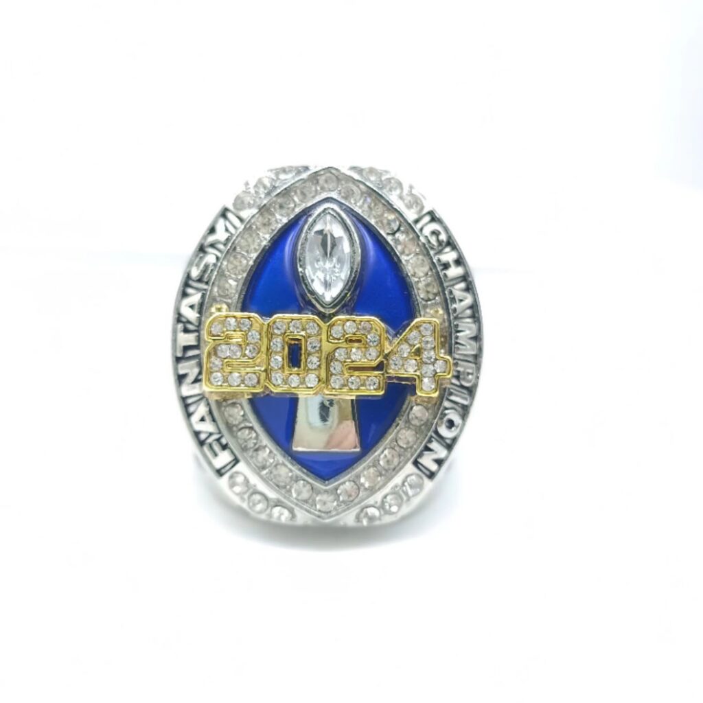 2024 Fantasy Football League champion ring - MVP Ring