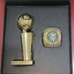 2024 Boston Celtics NBA ring championship ring & Larry O’Brien ...