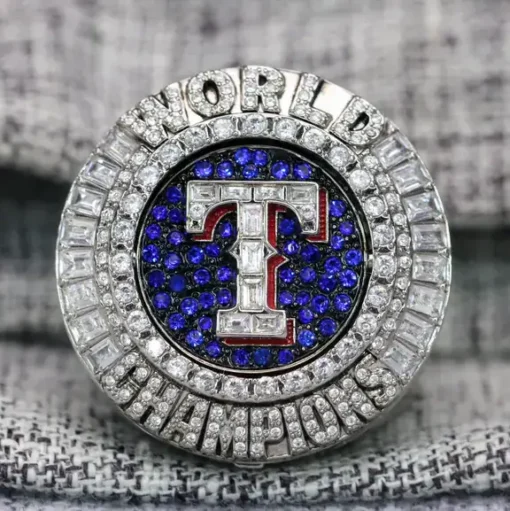 2023 Texas Rangers Seager MLB World Series championship ring replica ...