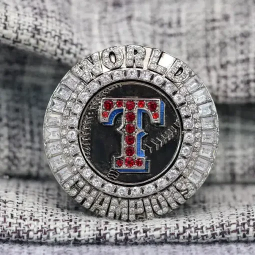 2023 Texas Rangers Seager MLB World Series championship ring replica ...