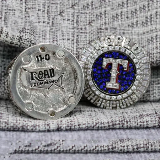 2023 Texas Rangers Seager MLB World Series championship ring replica ...