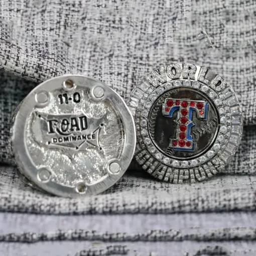 2023 Texas Rangers Seager MLB World Series championship ring replica ...