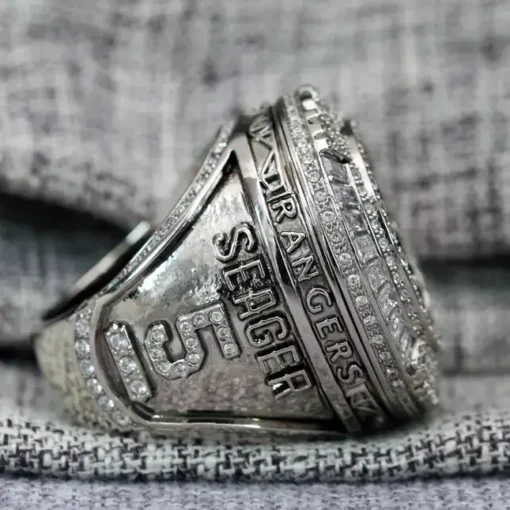 2023 Texas Rangers Seager MLB World Series championship ring replica ...