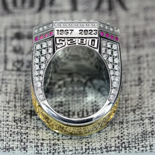 2023 Denver Nuggets NBA championship ring replica with custom name ...