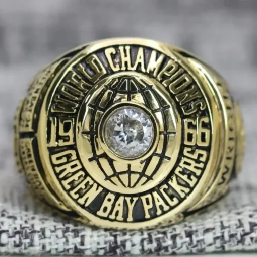 1966 Green Bay Packers championship ring replica with custom name ...
