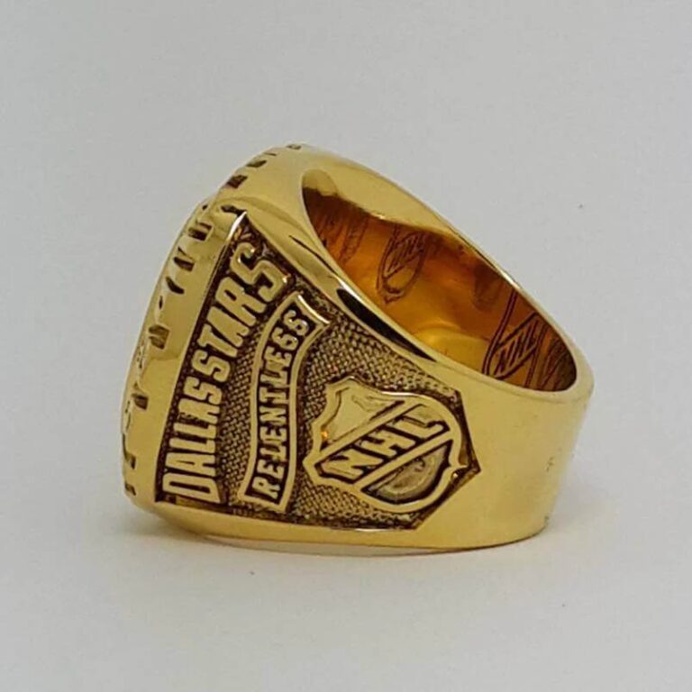 1999 Dallas Stars championship ring replica with custom name – Premium ...