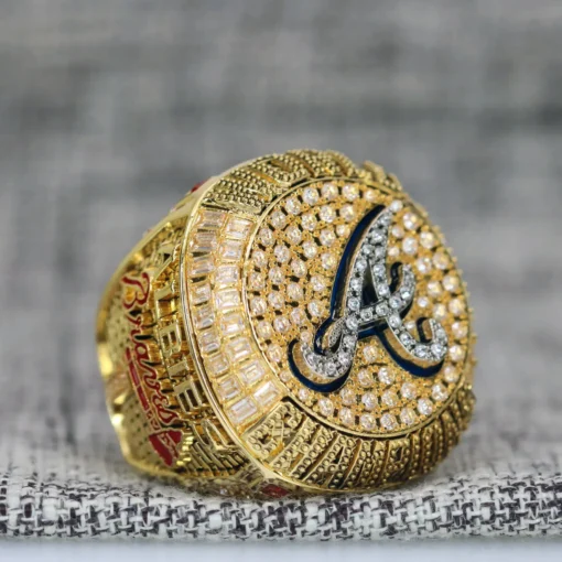 2021 Atlanta Braves MLB championship ring replica with custom name ...