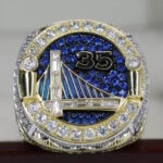 2018 Golden State Warriors NBA championship ring replica with custom ...