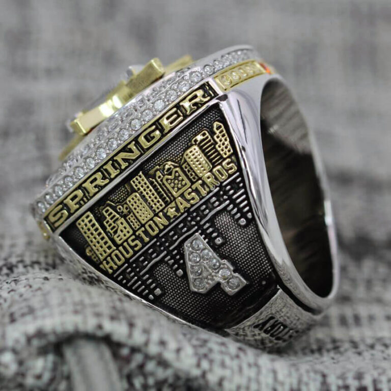 2017 Houston Astros MLB championship ring replica with custom name ...