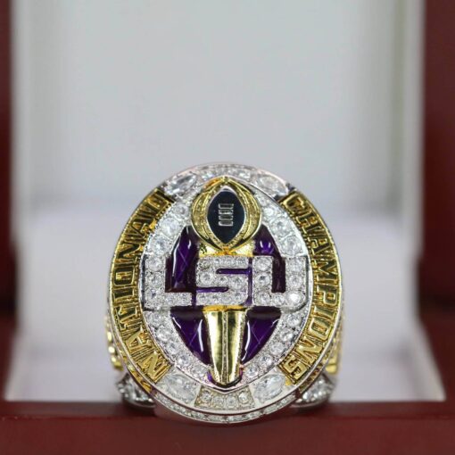 2019 Louisiana State University National championship ring replica with ...