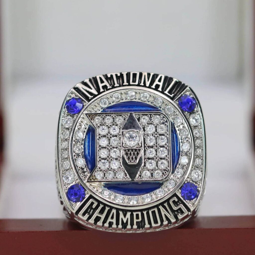 2015 Duke University National championship ring replica with custom ...