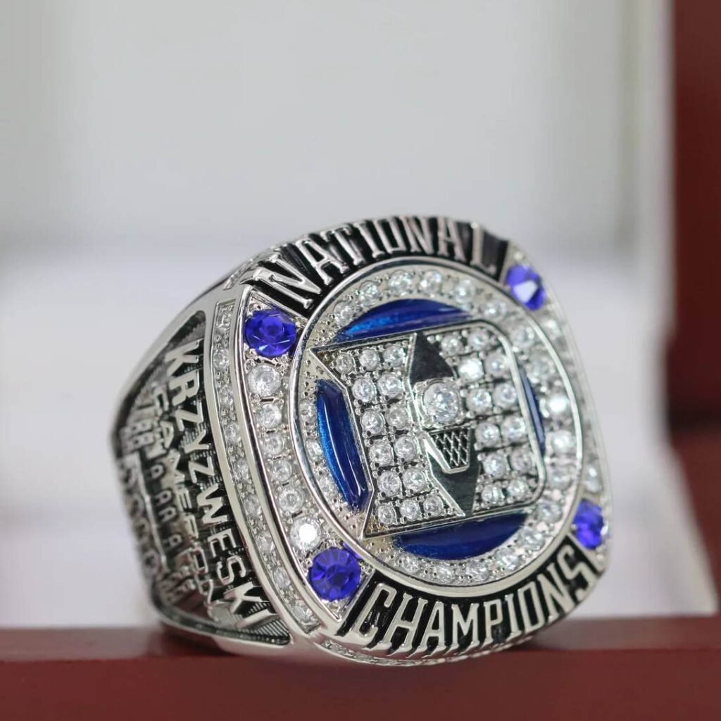 2015 Duke University National championship ring replica with custom ...