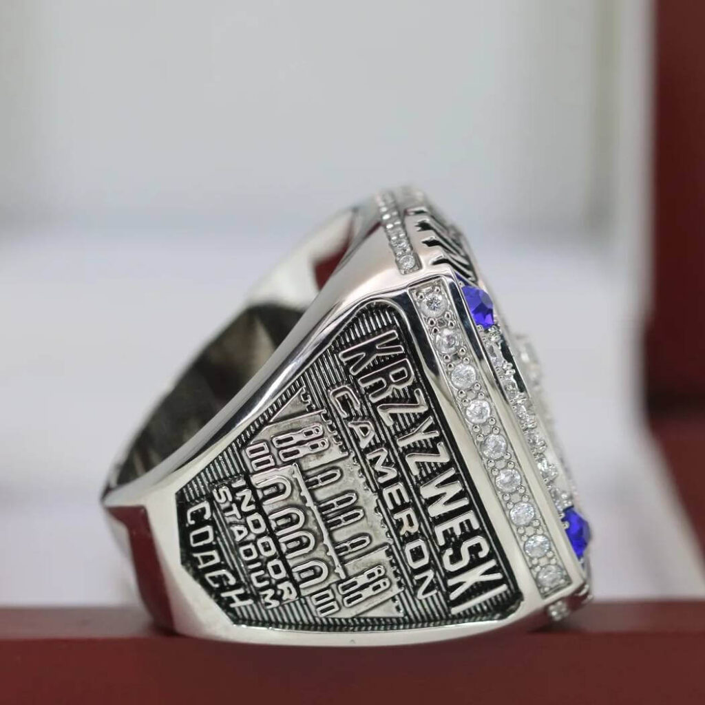 2015 Duke University National championship ring replica with custom ...