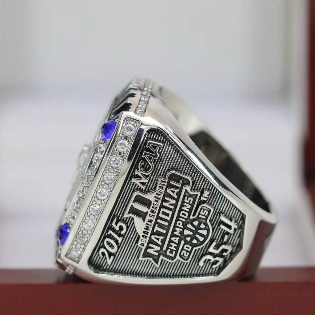 2015 Duke University National championship ring replica with custom ...