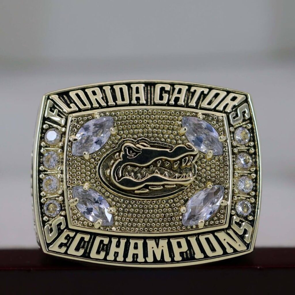 2006 Florida Gators National championship ring replica with custom name ...