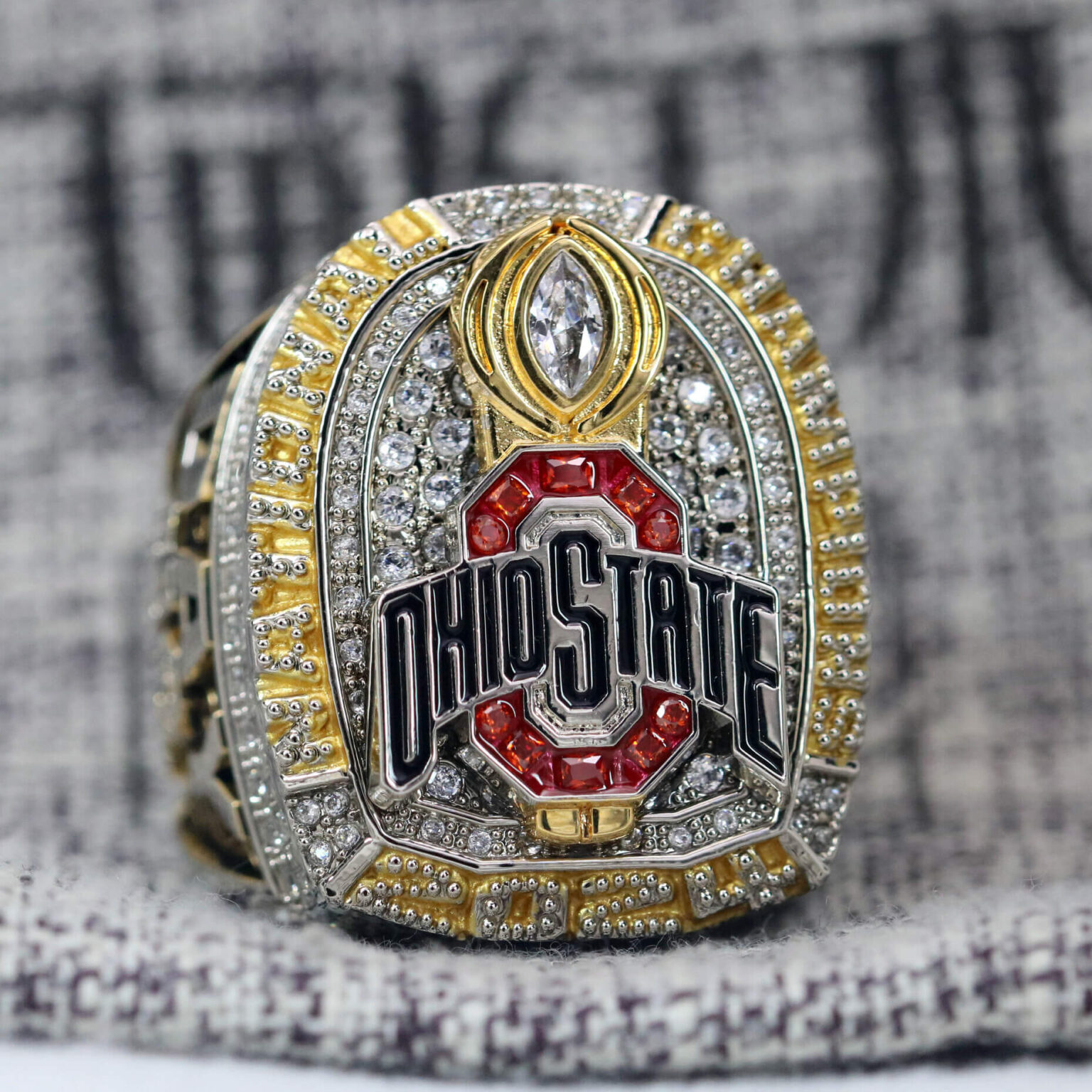 2025 Ohio State Buckeyes National championship ring replica with custom ...