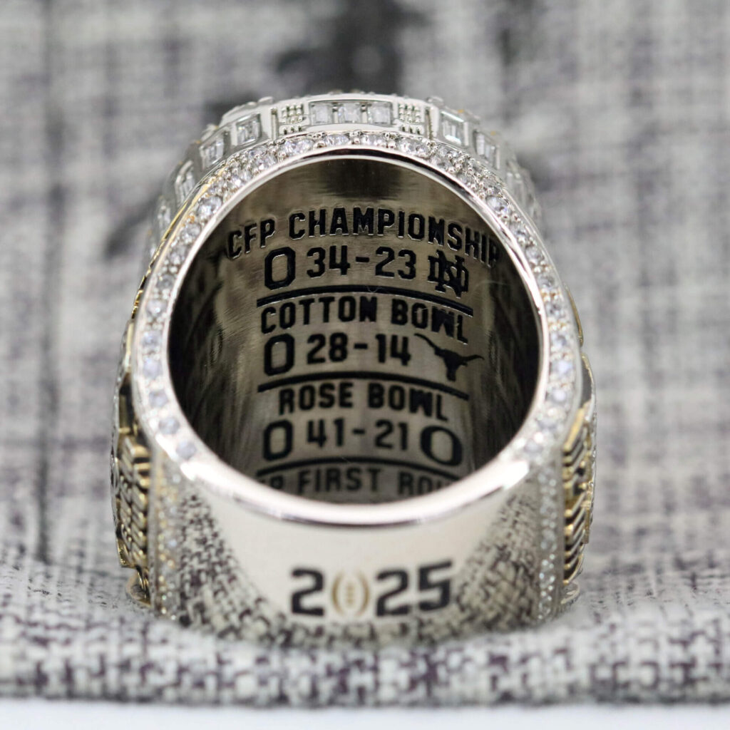 2025 Ohio State Buckeyes National championship ring replica with custom ...