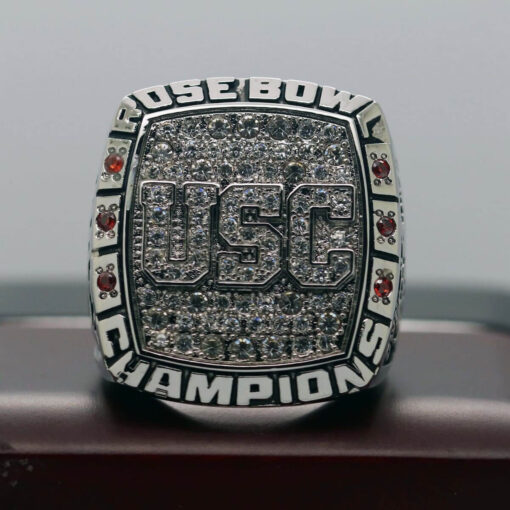 2008 USC Trojans Rose Bowl championship ring replica with custom name ...