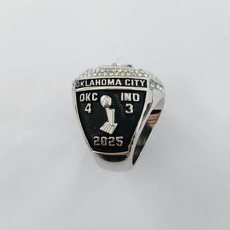 2025 Oklahoma City Thunder NBA fan ring & Larry O’Brien Championship ...