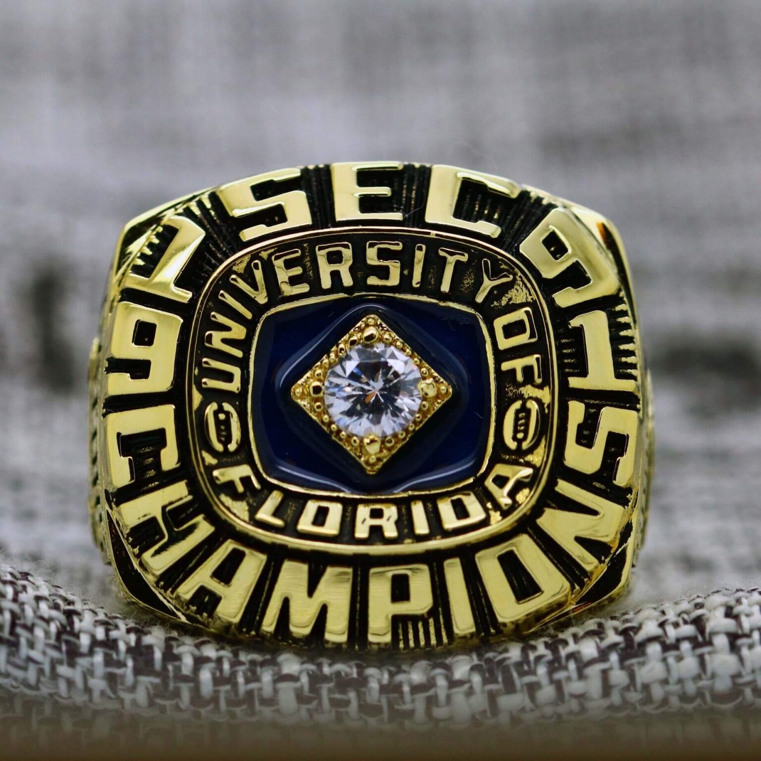 2000 Florida Gators SEC championship ring replica with custom name ...