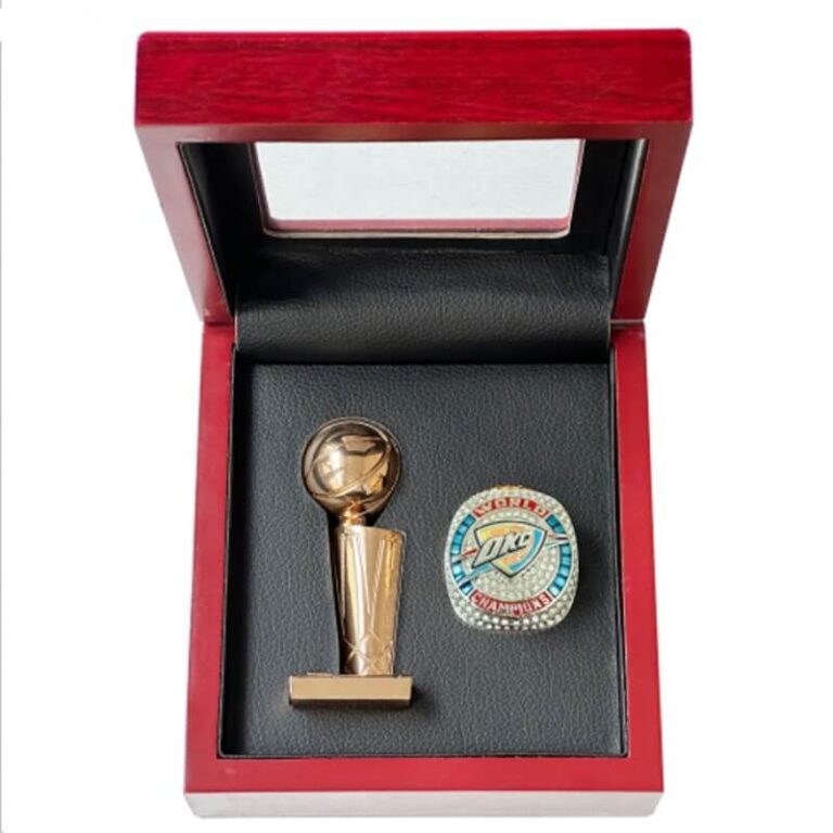 2025 Oklahoma City Thunder NBA fan ring & Larry O’Brien Championship ...