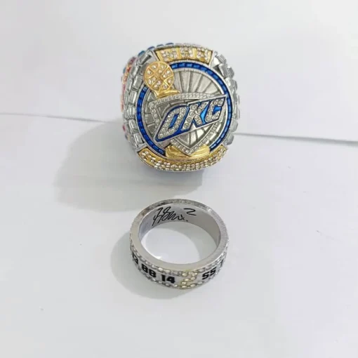 2025 Oklahoma City Thunder NBA championship ring - MVP Ring